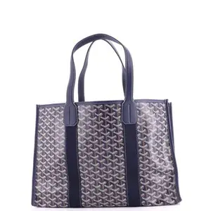 Goyard Villette Tote Printed Coated Canvas Mm - Blue