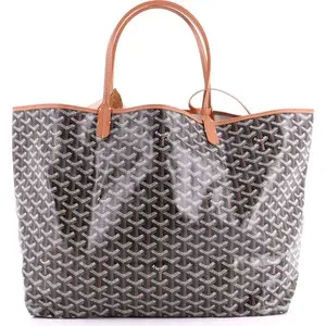 Goyard Saint Louis Tote Coated Canvas Gm - Brown