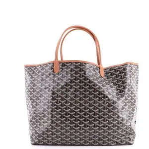 Goyard Saint Louis Tote Coated Canvas Gm - Brown