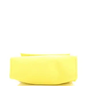 Hermès Herbag Zip Leather And Toile 31 - Lime