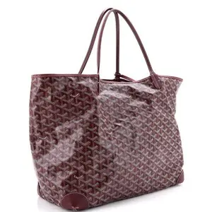 Goyard Artois Tote Coated Canvas Mm - Red