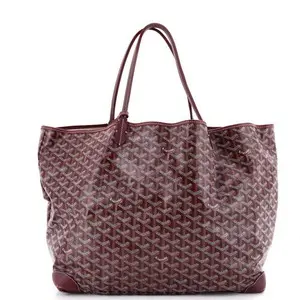 Goyard Artois Tote Coated Canvas Mm - Red