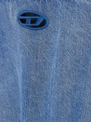 DIESEL® Oval D Denim Maxi Skirt