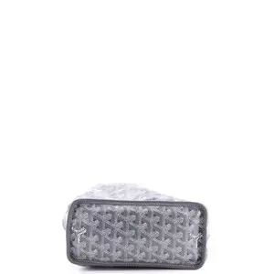 Goyard Anjou Reversible Tote Coated Canvas Mini - Grey