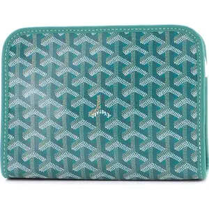 GOYARD Jouvence Toiletry Pouch Coated Canvas Pm - Green