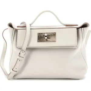 Hermès 24/24 Bag Evercolor With Swift 21 - Grey