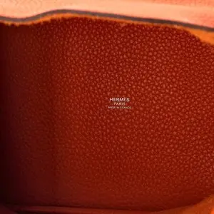 Hermès Picotin Lock Bag Clemence Mm - Feu