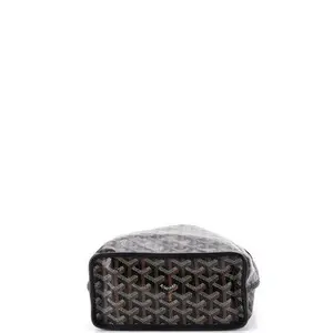 Goyard Anjou Reversible Tote Coated Canvas Mini - Black