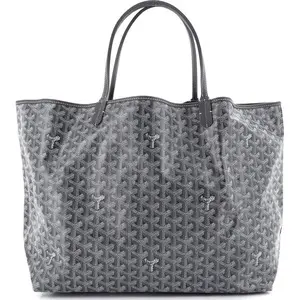 Goyard Saint Louis Tote Coated Canvas Gm - Grey