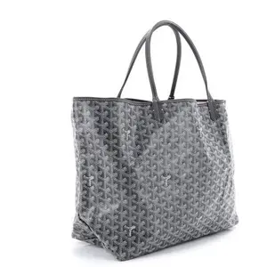 Goyard Saint Louis Tote Coated Canvas Gm - Grey