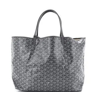 Goyard Saint Louis Tote Coated Canvas Gm - Grey