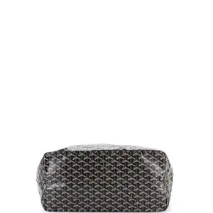 Goyard Saint Louis Gm Tote Coated Canvas - Black