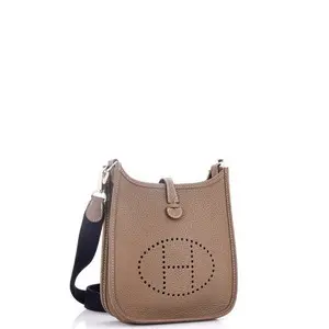 Hermès Evelyne Bag Gen Iii Clemence Tpm - Grey