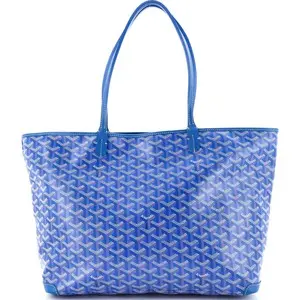 GOYARD Artois Tote Coated Canvas Mm - Blue