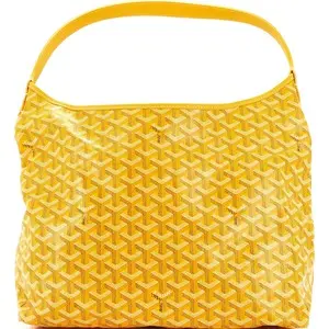 GOYARD Boheme Hobo Coated Canvas - Yellow