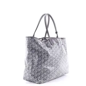Goyard Saint Louis Tote Coated Canvas Pm - Grey