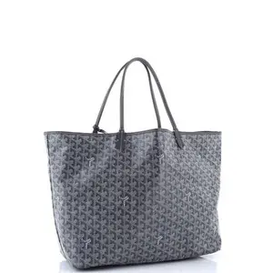 Goyard Saint Louis Tote Coated Canvas Gm - Grey