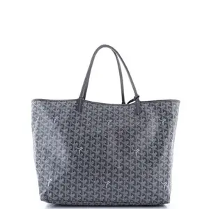 Goyard Saint Louis Tote Coated Canvas Gm - Grey