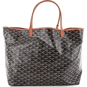 Goyard Saint Louis Tote Coated Canvas Gm - Brown