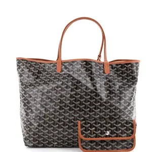 Goyard Saint Louis Tote Coated Canvas Gm - Brown