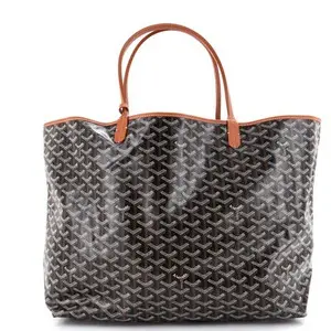 Goyard Saint Louis Tote Coated Canvas Gm - Brown