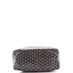 Goyard Saint Louis Tote Coated Canvas Pm - Brown