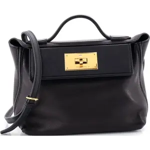 HERMES 24/24 Bag Volupto With Swift 21 - Noir
