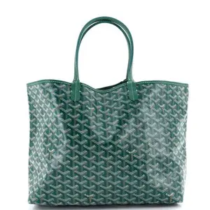 Goyard Saint Louis Pm Tote Coated Canvas - Green