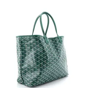 Goyard Saint Louis Pm Tote Coated Canvas - Green