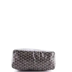 Goyard Saint Louis Pm Tote Coated Canvas - Black