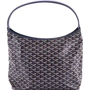 GOYARD Boheme Hobo Coated Canvas - Blue
