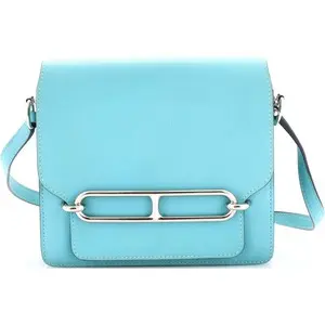 HERMES Roulis Bag Evercolor 18 - Bleu Atoll