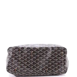 Goyard Saint Louis Pm Tote Coated Canvas - Brown