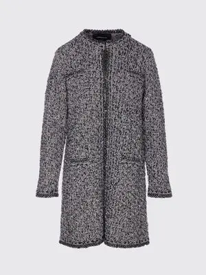 Fabiana Filippi Textured Zip-up Coat