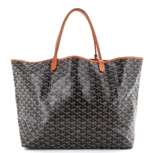 Goyard Saint Louis Tote Coated Canvas Gm - Brown