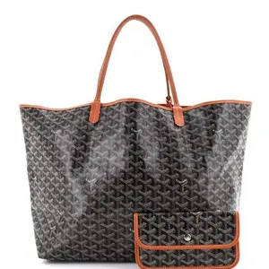 Goyard Saint Louis Tote Coated Canvas Gm - Brown