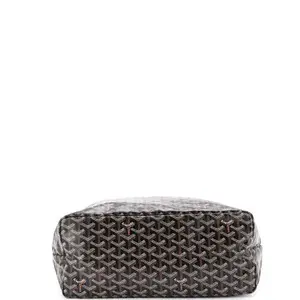 Goyard Saint Louis Pm Tote Coated Canvas - Black
