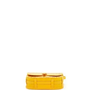 Goyard Belvedere Ii Messenger Bag Coated Canvas Pm - Yellow