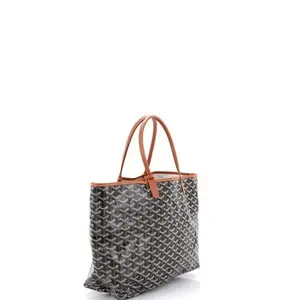 Goyard Saint Louis Tote Coated Canvas Pm - Brown