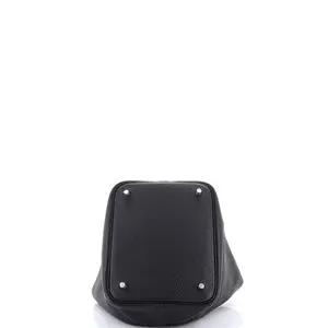 Hermès Picotin Lock Bag Clemence Mm - Black