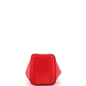 Hermès Picotin Lock Bag Clemence Mm - Red