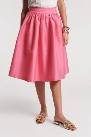 FRANCES VALENTINE Barbara Gathered Midi Skirt