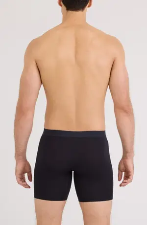 SAXX Vibe Xtra Boxer Briefs - Black