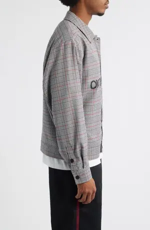 SANTO STUDIO Plaid Shirt Jacket