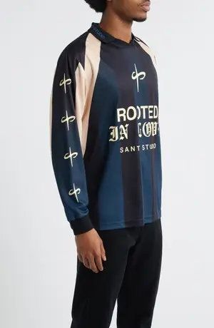 SANTO STUDIO Khalil Rountree Editionlove Club Jersey - Blue