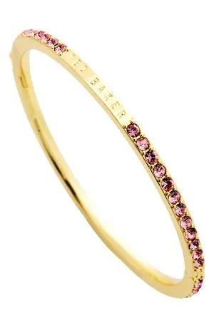 Ted Baker London Claudia Crystal Hinge Bracelet - Gold/pink