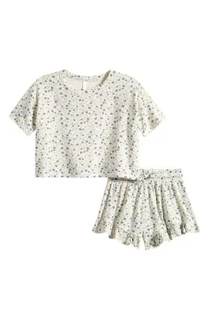 RYLEE + CRU Mosie T-shirt & Shorts Set - Ivory