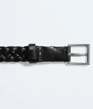 Bottega Veneta Solo Belt - Black