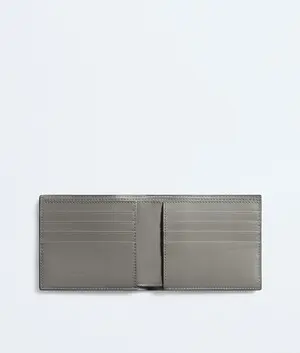 Bottega Veneta Intrecciato Bi-fold Wallet - Midnight/basalt
