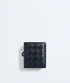 Bottega Veneta Andiamo Flap Card Case - Midnight